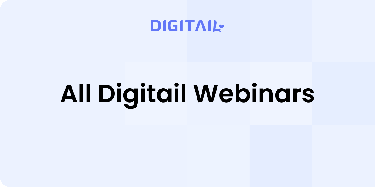 Attend Veterinary Webinars - Digitail